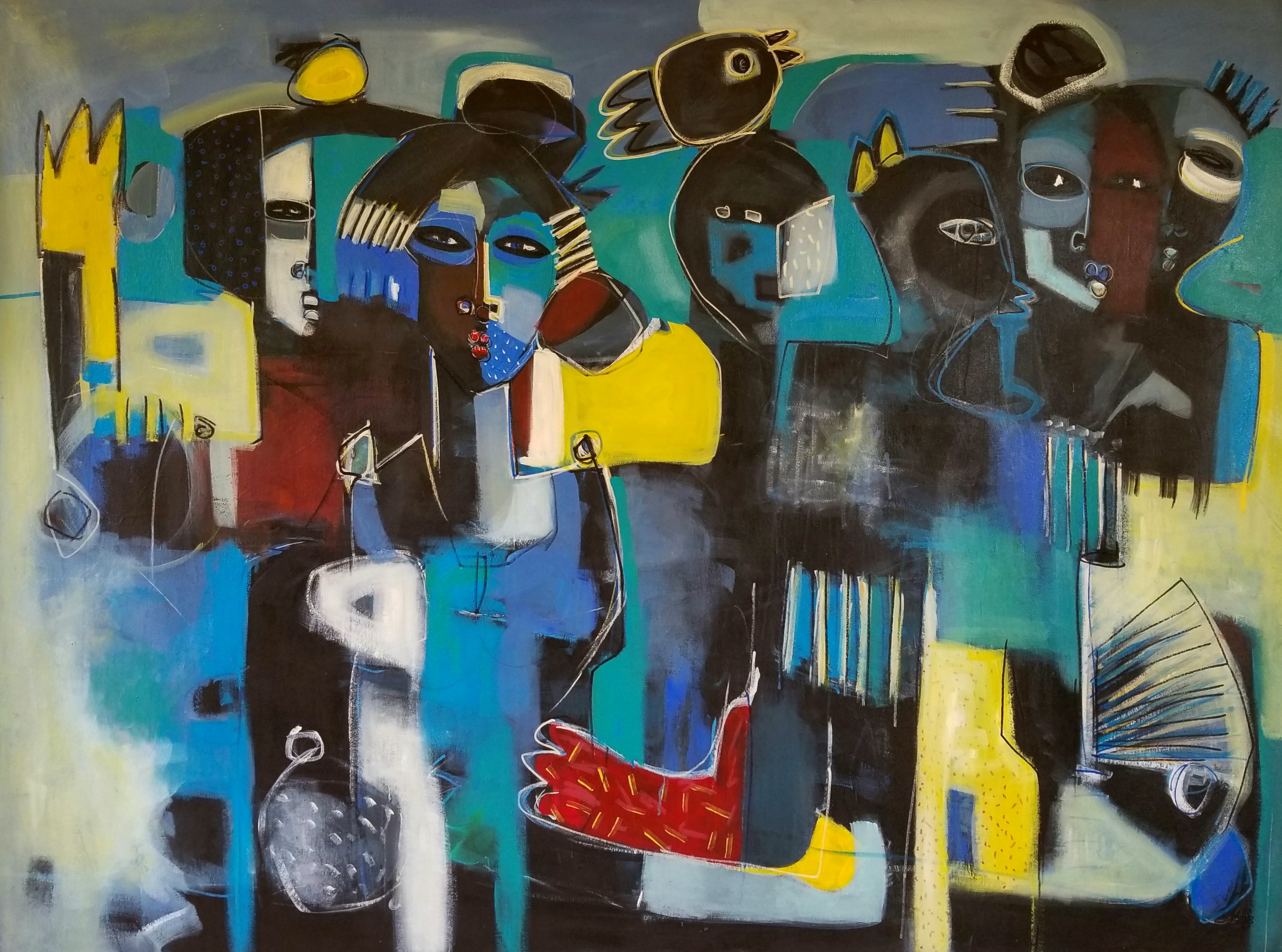 My Nation, Painting by CasziB | AFRIKANIZM ART – Afrikanizm