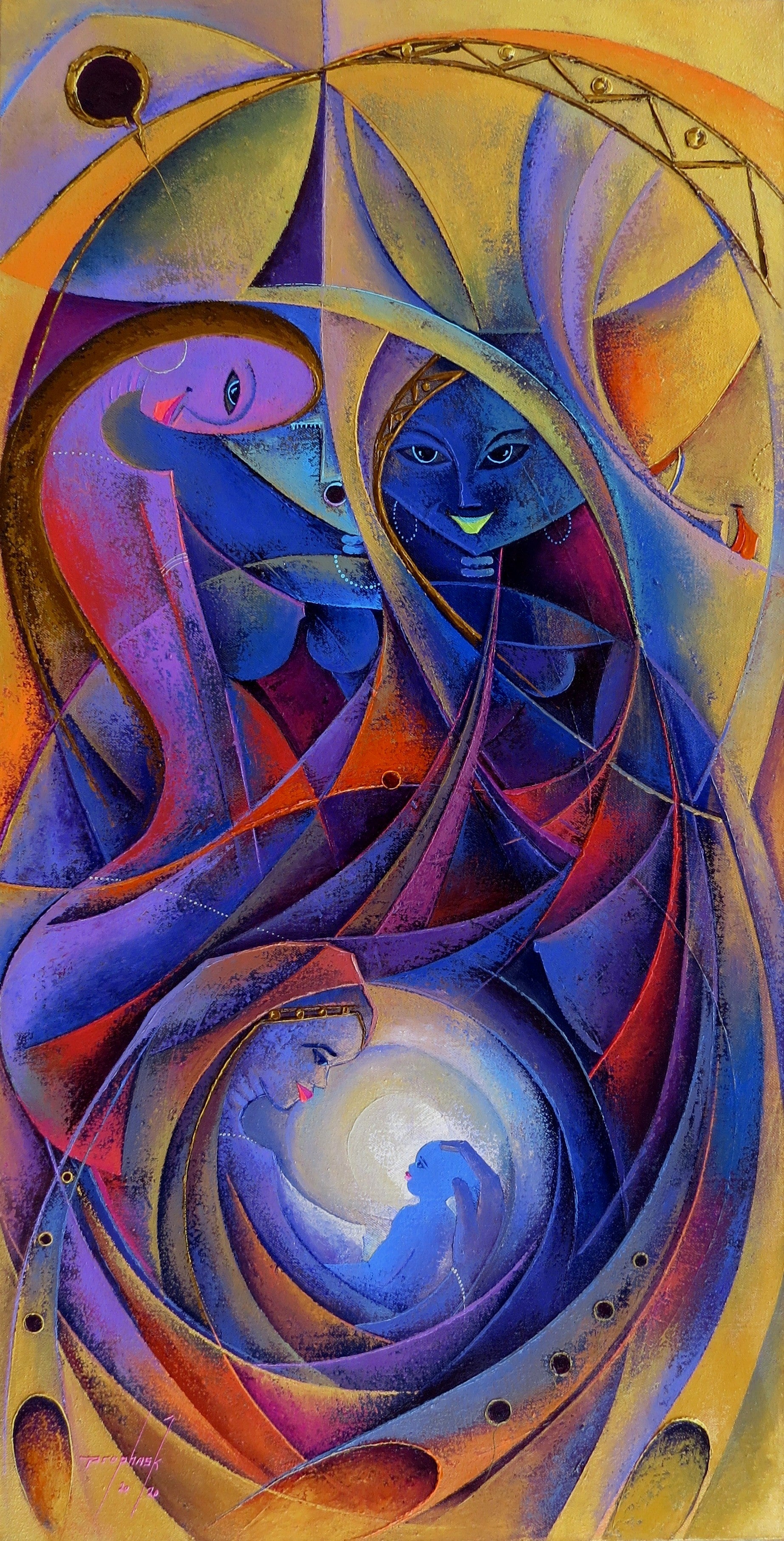 Redefinition, Painting by Samuel Prophask | AFRIKANIZM ART – Afrikanizm