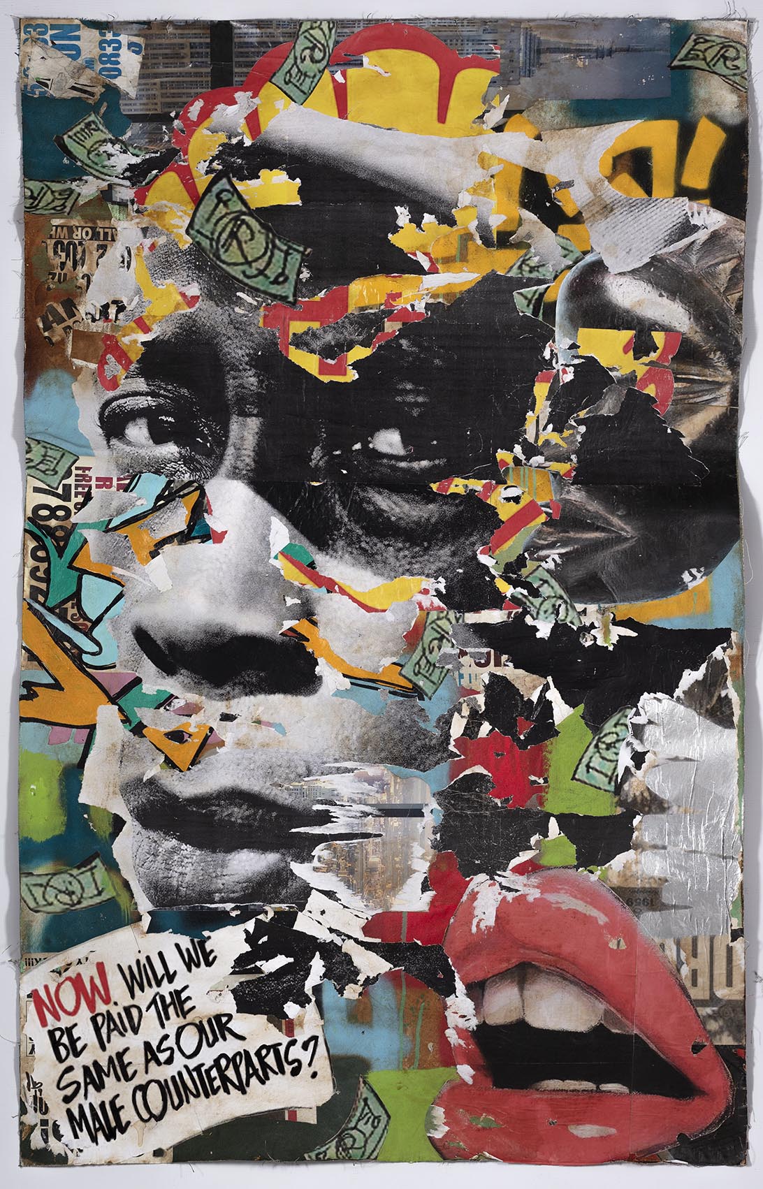 Shell Shock, Collage by Mncedi Madolo | AFRIKANIZM ART
