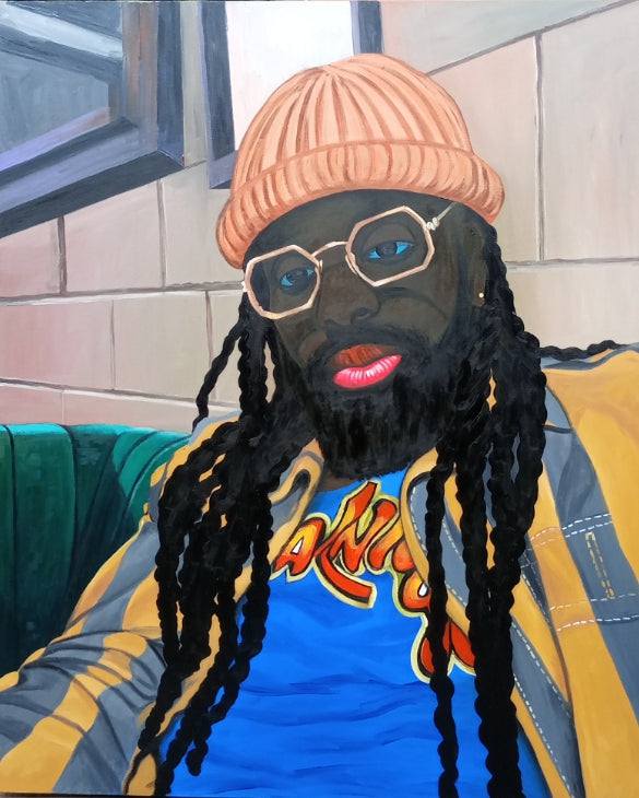 Root Man, Painting by Robert Osei Anim | AFRIKANIZM ART