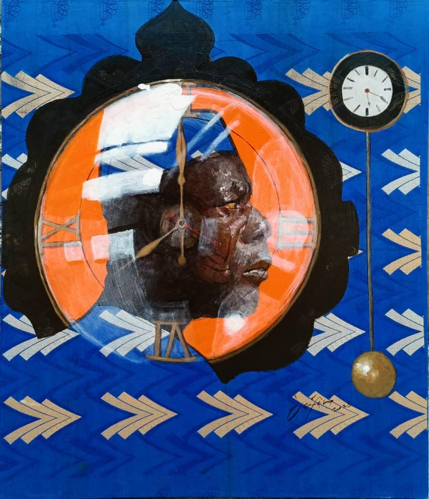 Asiko, Painting by Osifeso Ezekiel | AFRIKANIZM ART