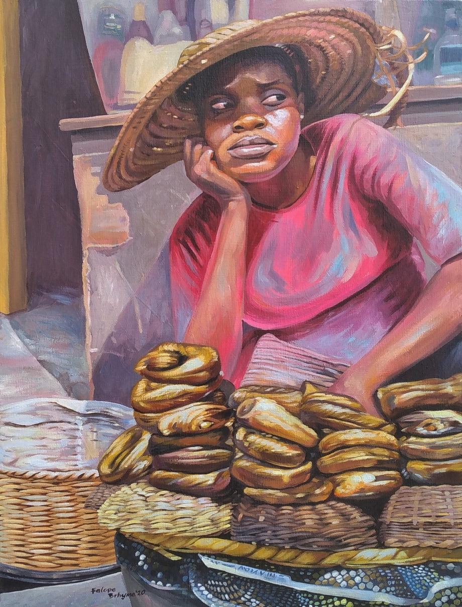 Hope, Painting by Falope Abiodun | AFRIKANIZM ART