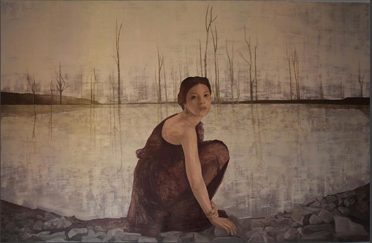 Paleness, Painting by Sara Altantawy | AFRIKANIZM ART