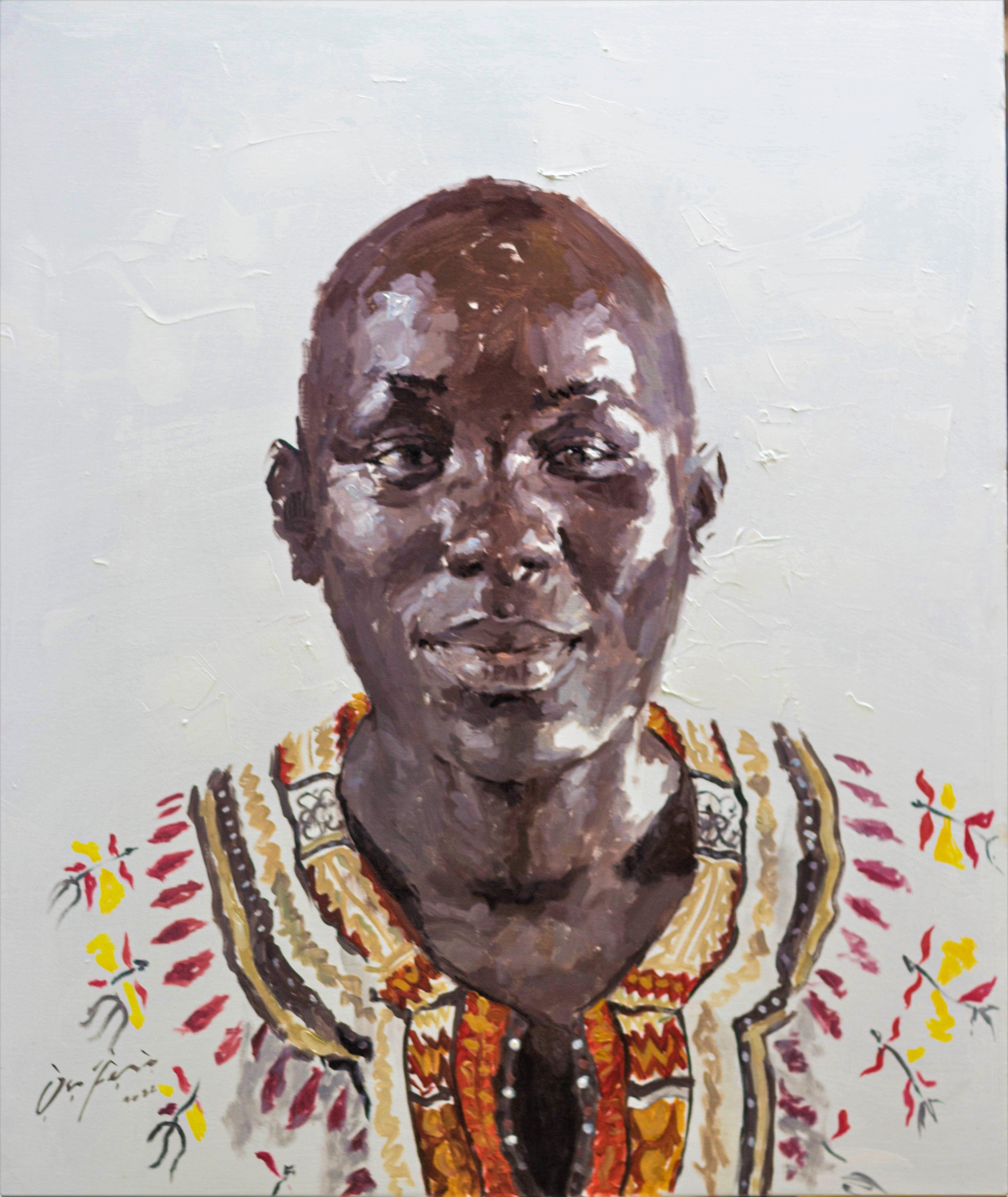 The Heir I, Painting by Osifeso Ezekiel | AFRIKANIZM ART
