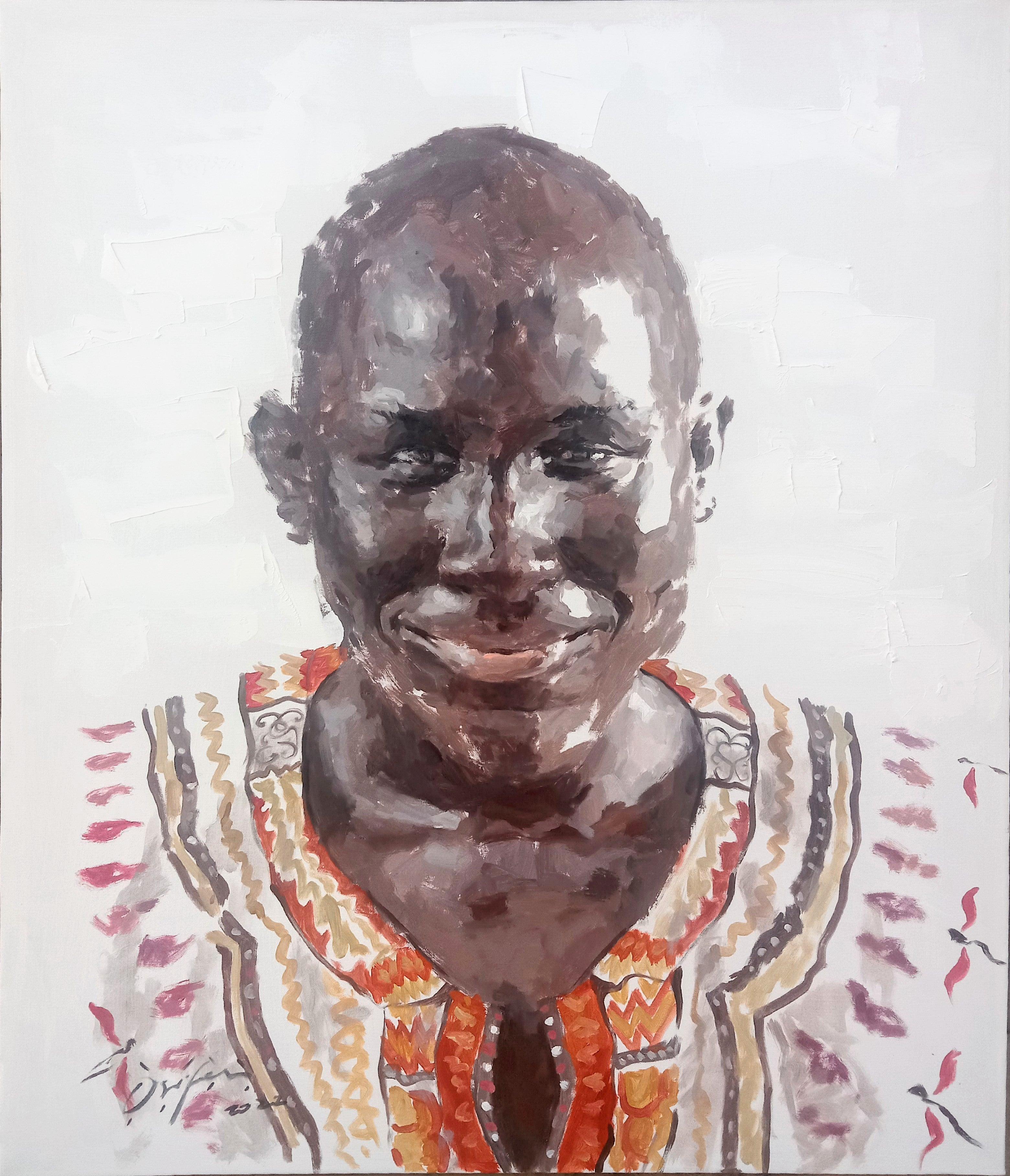The Heir II, Painting by Osifeso Ezekiel | AFRIKANIZM ART